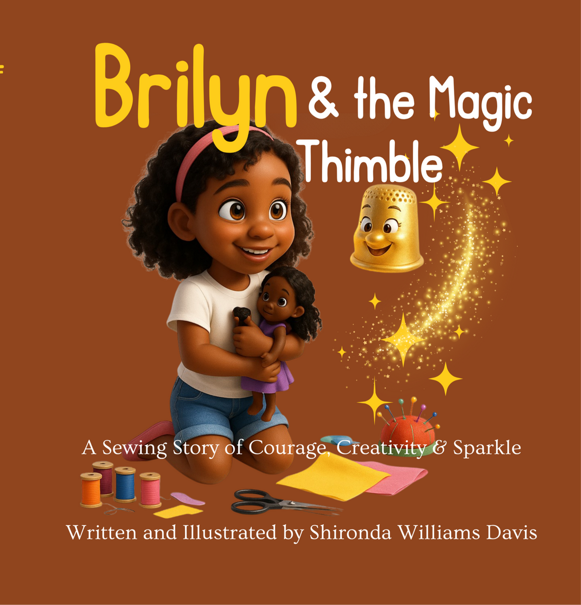 Brilyn & the Magic Thimble – Children’s Book – Satin Ribbons LLC